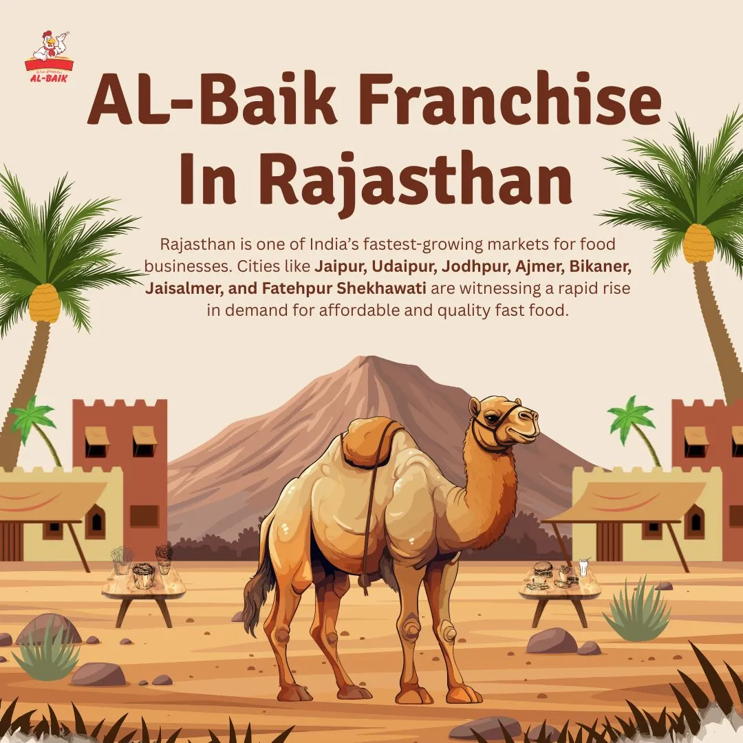 Albaik Franchise in Rajasthan | Fast Food Franchise in Rajasthan 2026